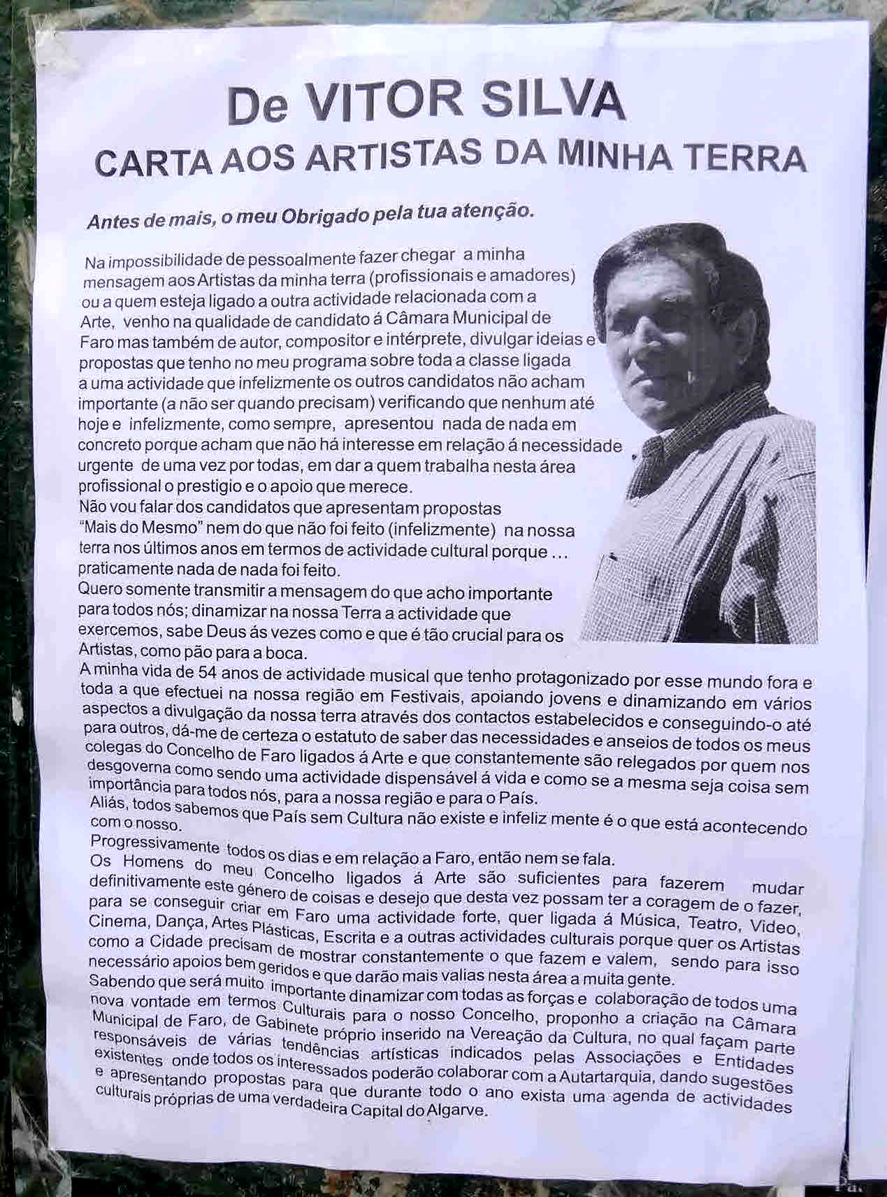 vitor silva carta aos artistas 1 – EPHEMERA – Biblioteca e arquivo de ...