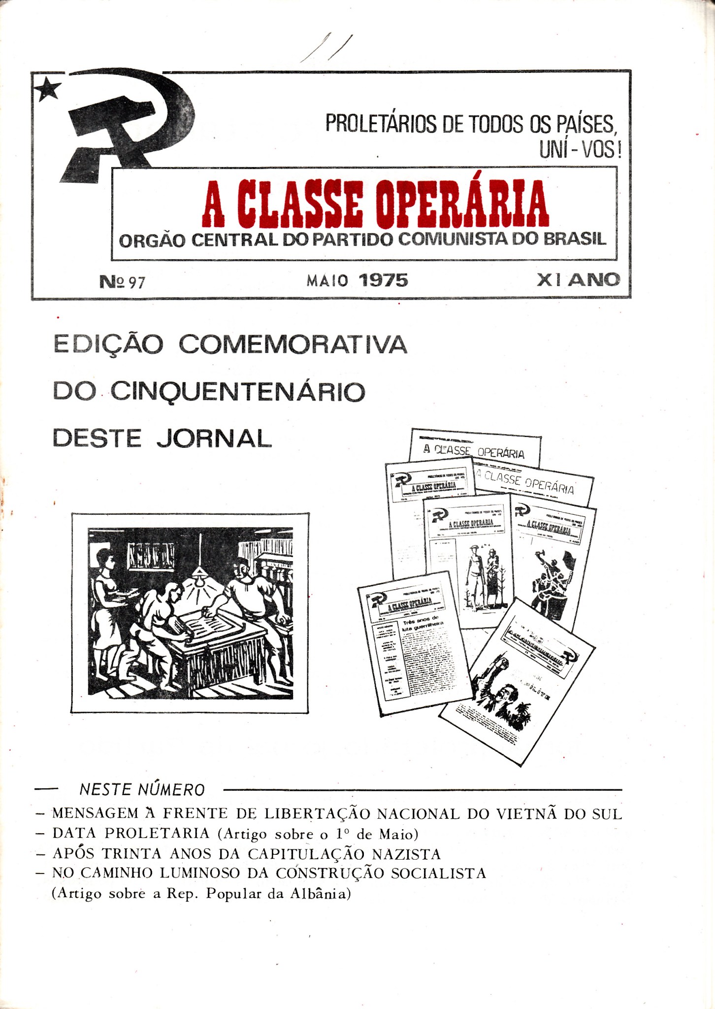 A CLASSE OPERÁRIA – EPHEMERA – Biblioteca e arquivo de José Pacheco Pereira