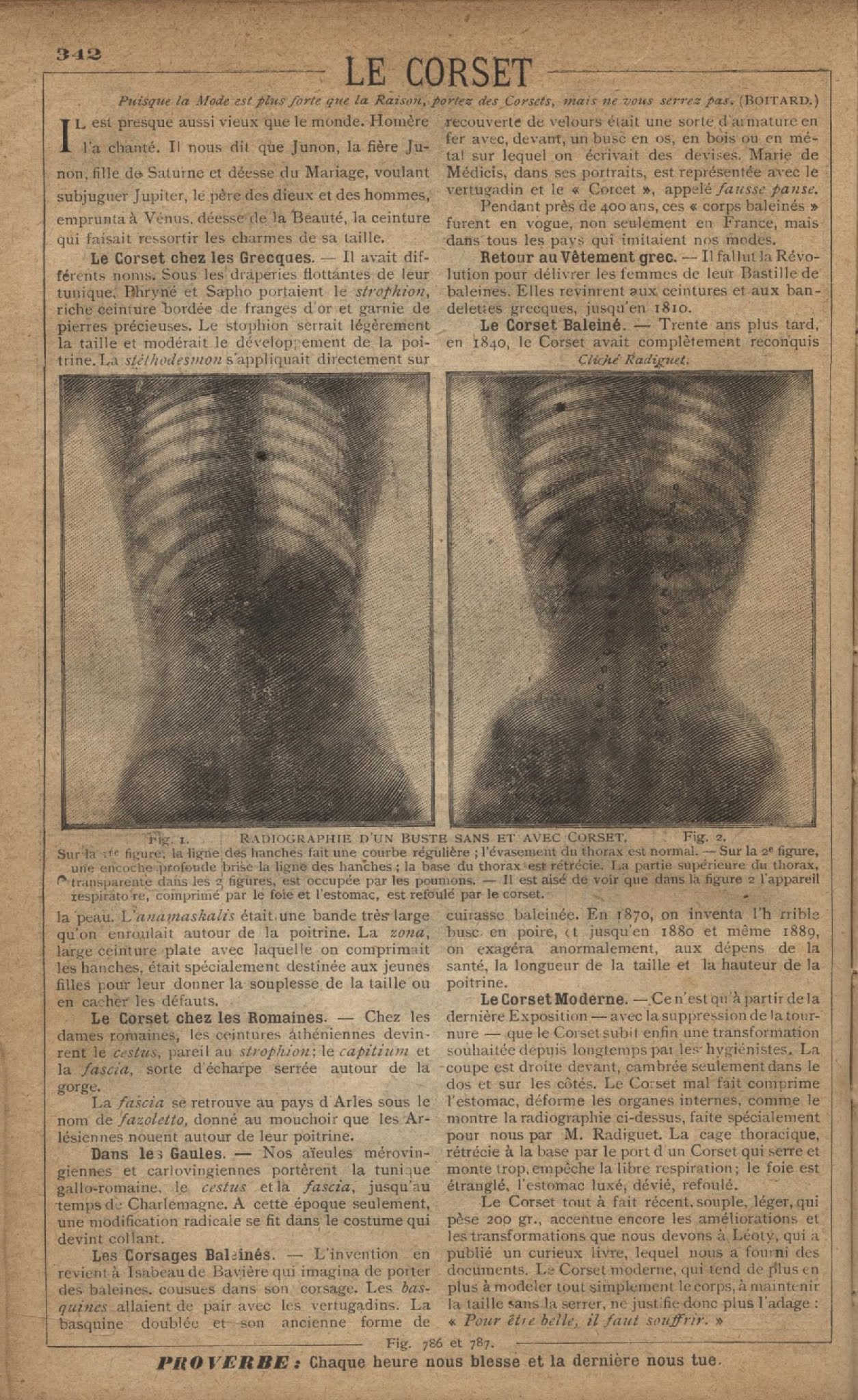 1899 hachette vestuário 5 – EPHEMERA – Biblioteca e arquivo de José ...