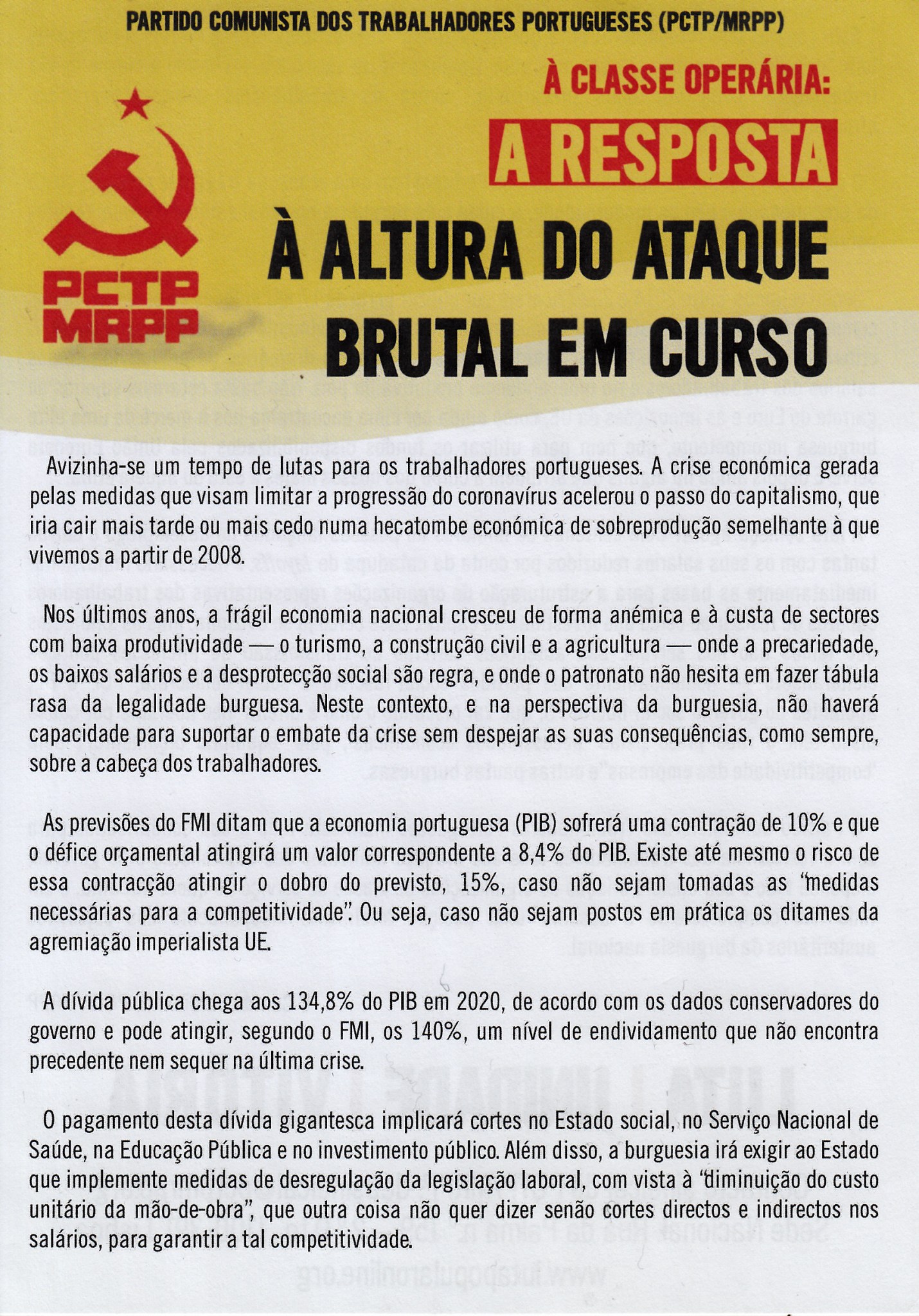 PCTP-MRPP – 2021 – EPHEMERA – Biblioteca e arquivo de José Pacheco Pereira