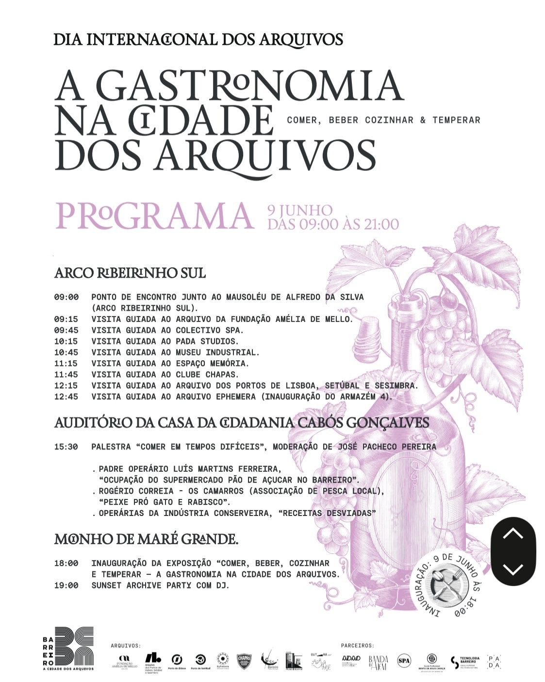 9 DE JUNHO, NO BARREIRO, COMEMORAMOS O DIA INTERNACIONAL DOS ARQUIVOS ...